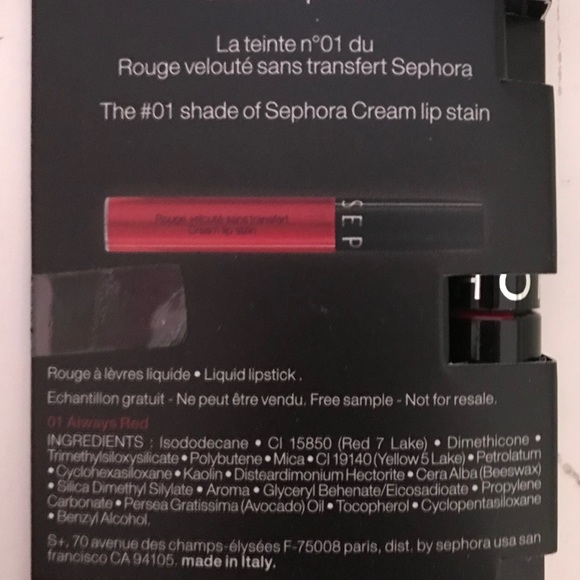 Sephora | Makeup | Sephora Red Lipstick | Poshmark